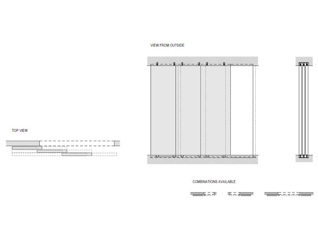 Sliding shutters - Soltec