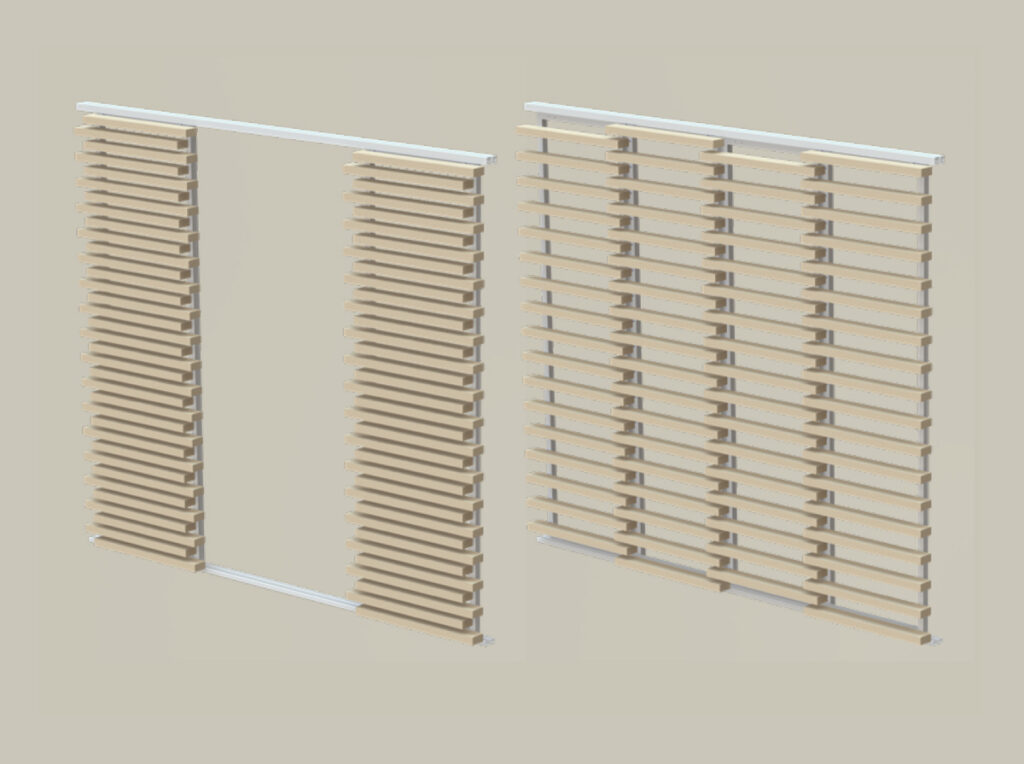 Sliding shutters - Soltec