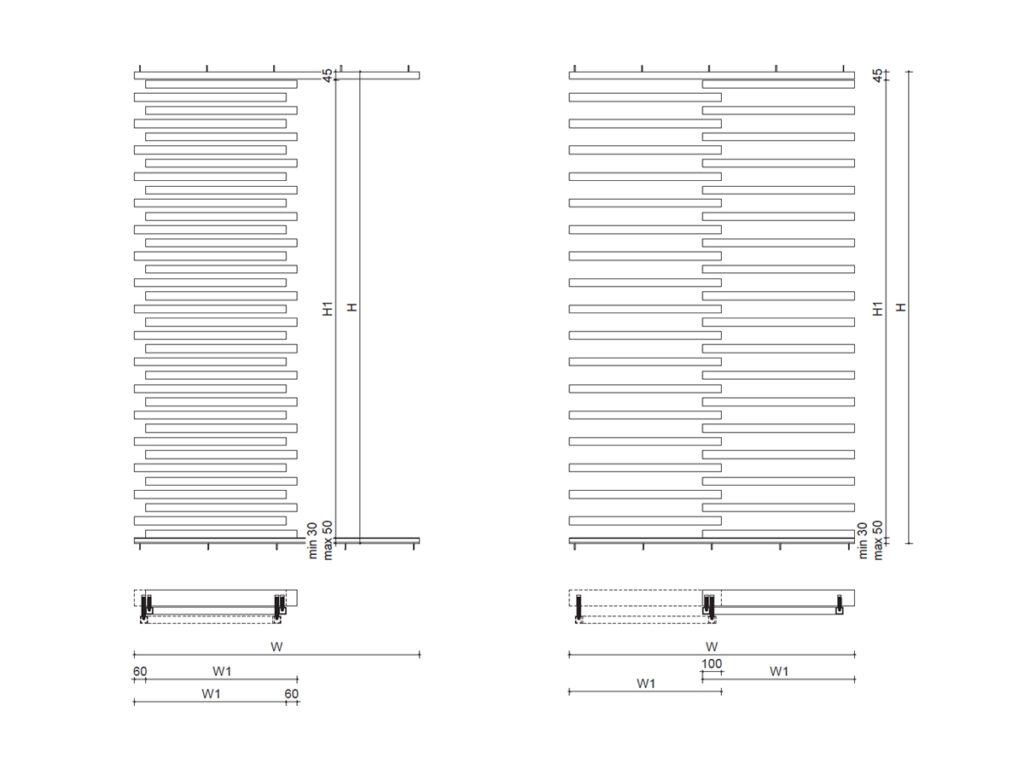 Sliding shutters - Soltec