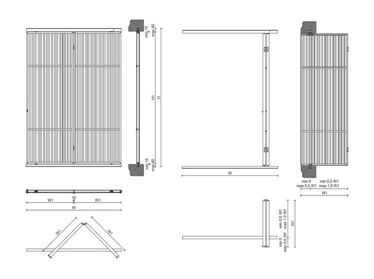 Folding shutters - Soltec