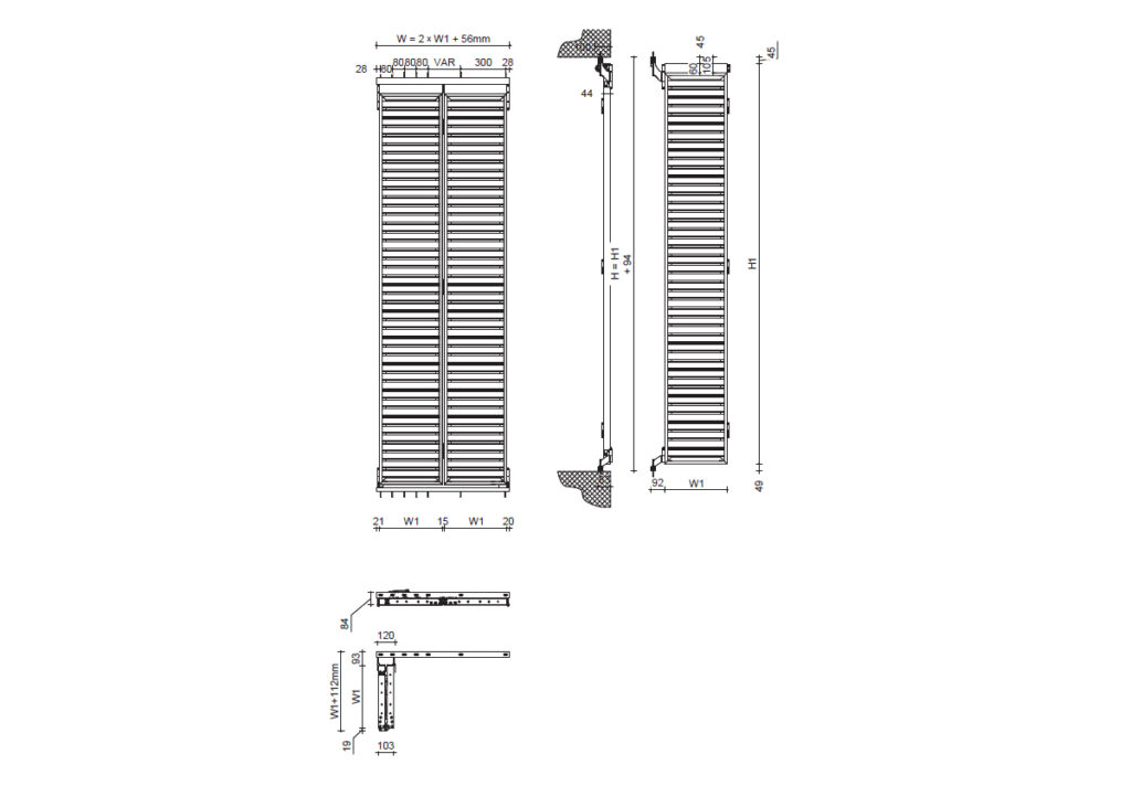 Folding shutters - Soltec