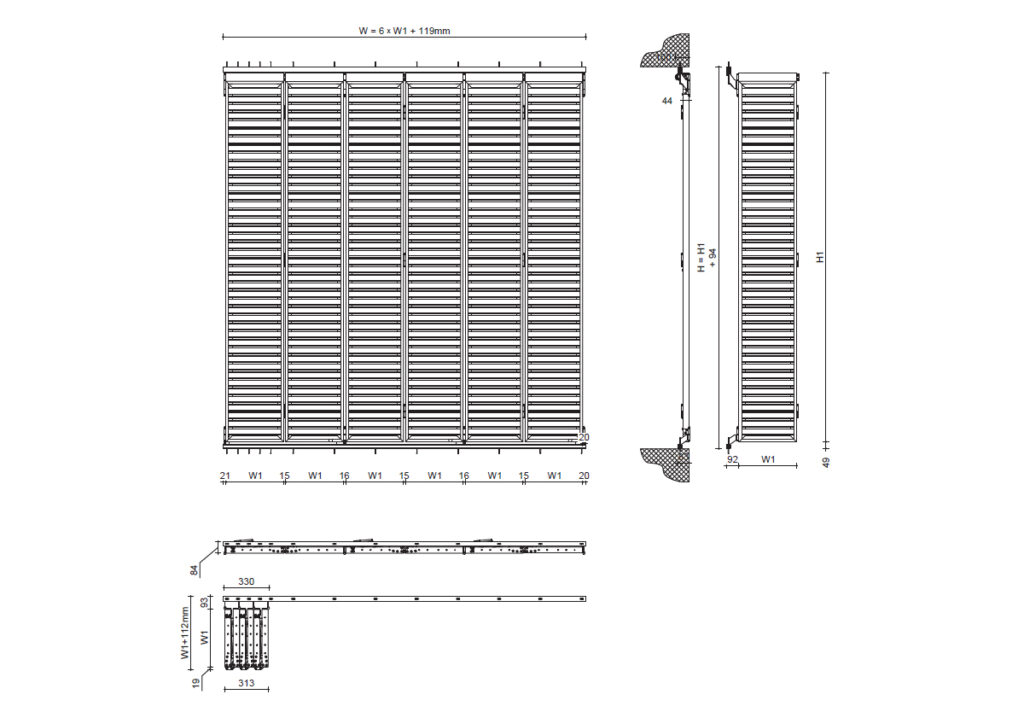Folding shutters - Soltec