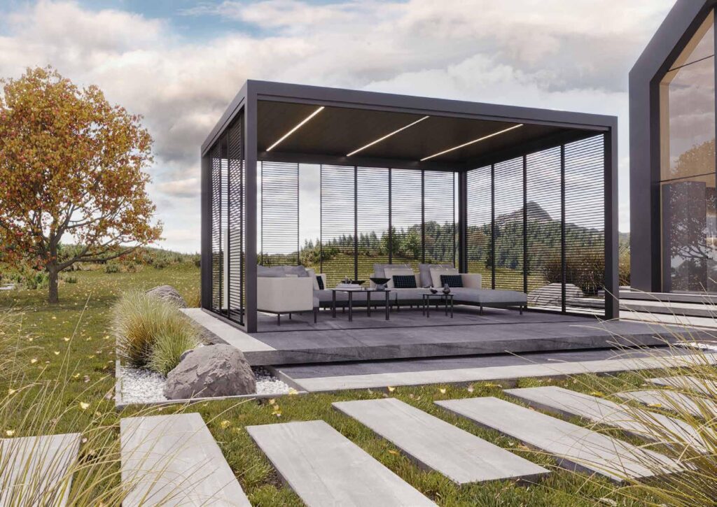 Soltec bioclimatic pergola - Soltec