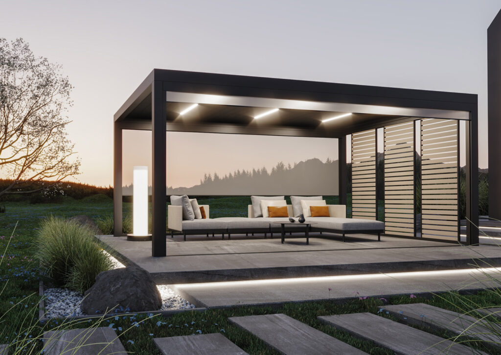 Soltec bioclimatic pergola - Soltec