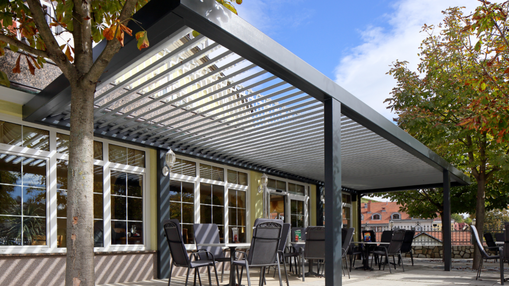 Bioclimatic pergola SL 240/60 - Soltec